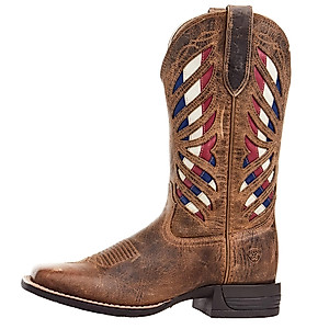 Ariat Women's Longview Western Boot - Burlap, 8.5 Medium