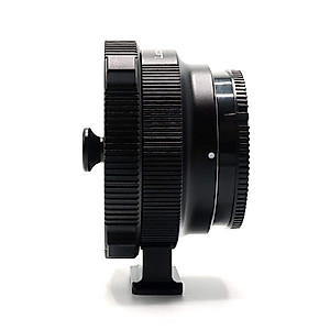 Letrater PL Lens Mount Adapter, PL to Sony E/NEX Mount Cameras A7S3/FS7/5/FX9 /A7R4/R3/a Series/Nex Series (PL-E/PL-NEX Black)