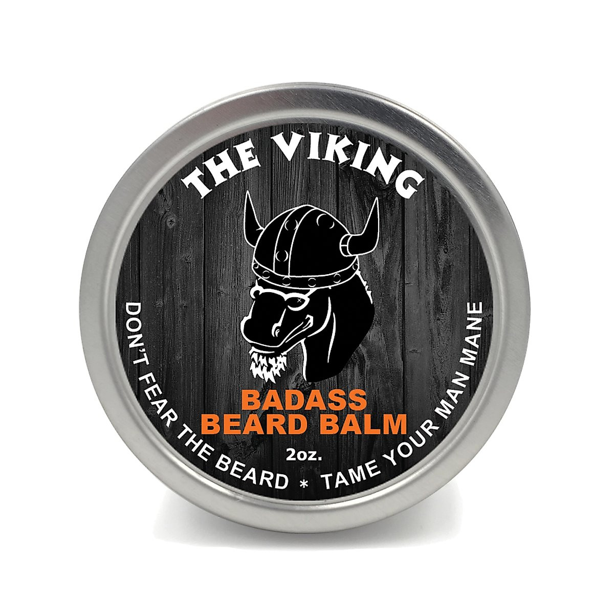 Badass Beard Care Balm For Men - The Viking Scent, 2 Ounce - All Natural Ingredients, Keeps Beard and Mustache Full, Soft and Healthy