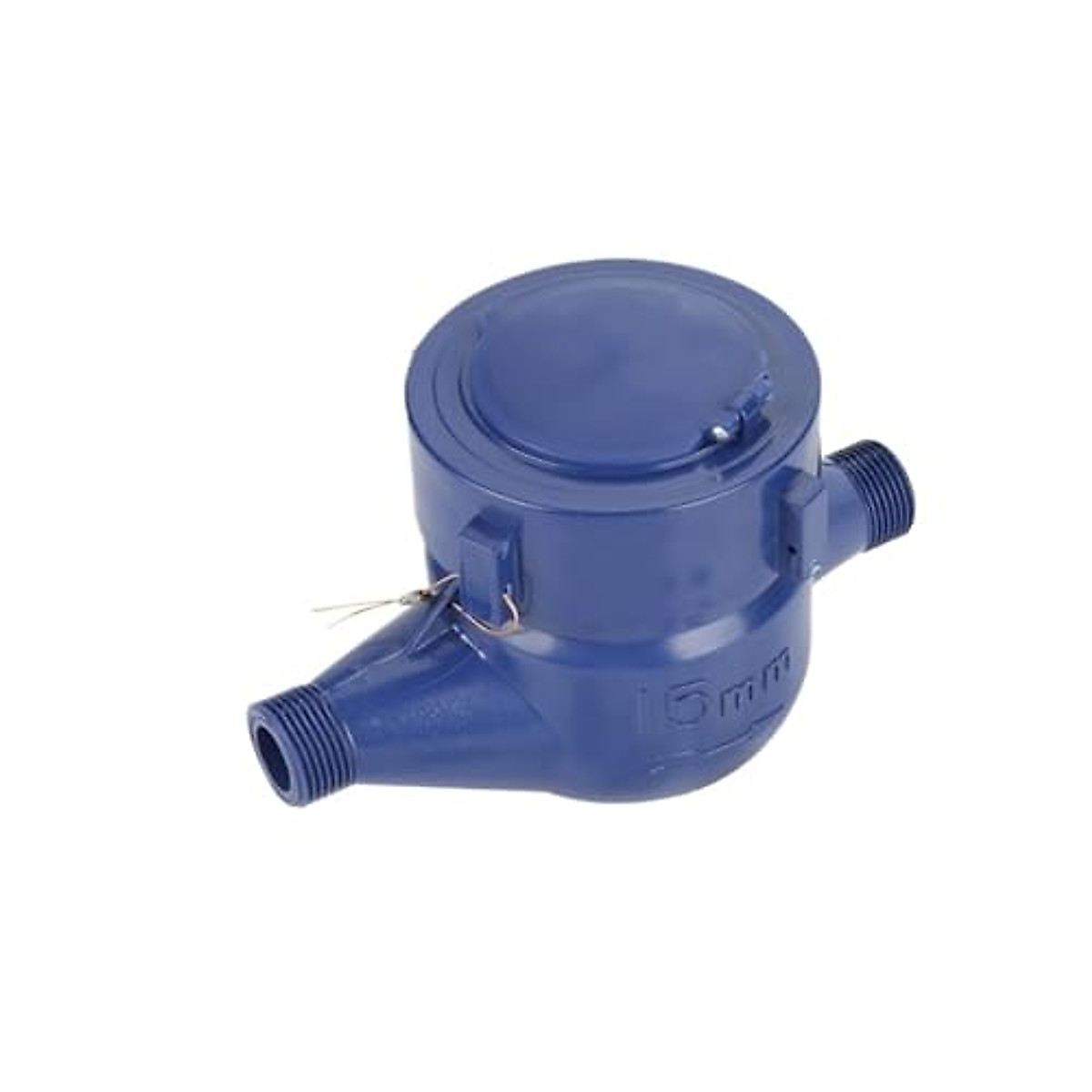 Flow Meter Water Flow Meter Water Meter 15mm 1/2 Inch Cold Water Meter with Fittings for Garden & Home Usage High Stability and Convenient Operation