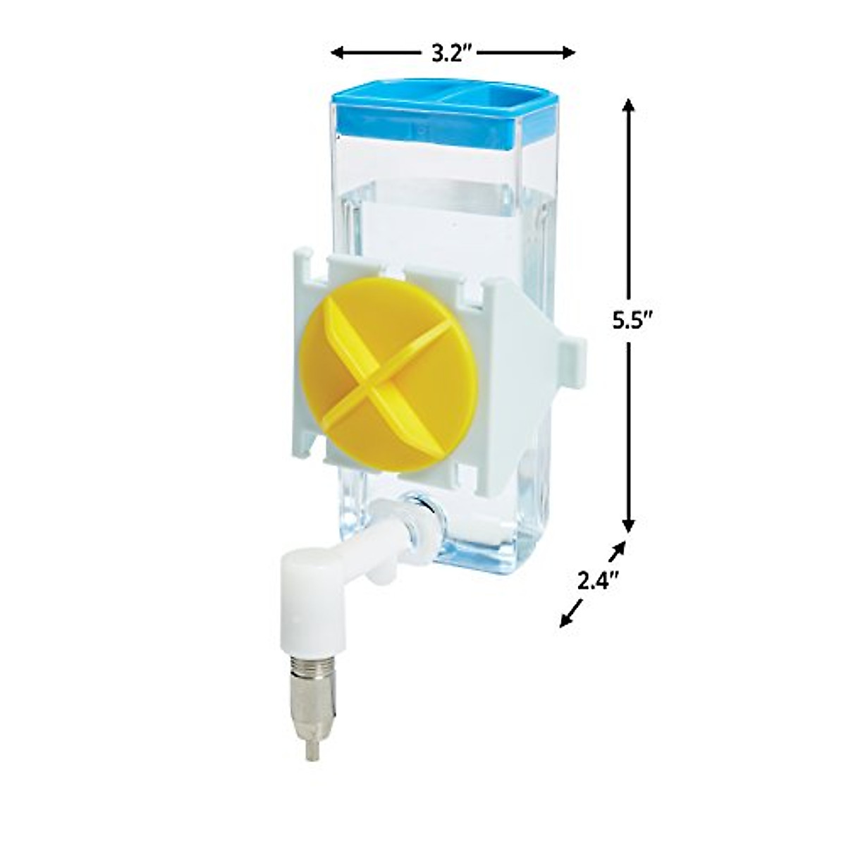 Small Animal Water Bottle Ideal for Hamsters, Mice, Guinea Pigs & Rabbits, Hamster | 3.38 oz.