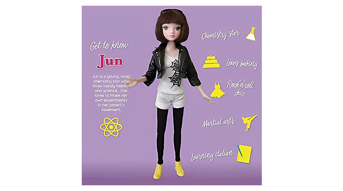 Smartgurlz Jun Doll & Siggy Robot Scooter – STEM Coding Toy for Girls
