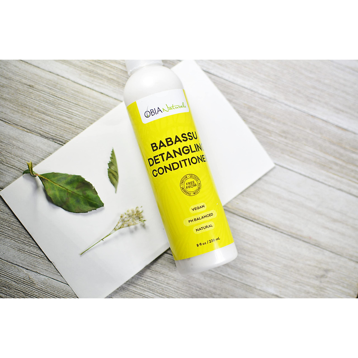 OBIA Naturals Babassu Detangling Conditioner, 8 Oz