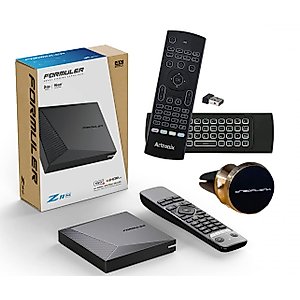 Formuler Z11 Pro Android 11 Dual Band 5G Gigabit LAN 2GB Ram 16GB ROM 4K + Extra Air Remote Keyboard Backlit + Extra Magnetic Car Mount