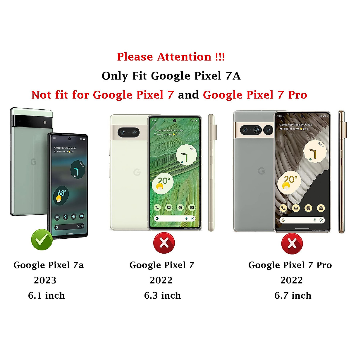 for Google Pixel 7a Case with Slide Camera Cover HD Screen Protector [Military Grade 16ft. Drop Tested] Magnetic Ring Holder Kickstand Protective Phone Case for Google Pixel 7a, Navy Blue