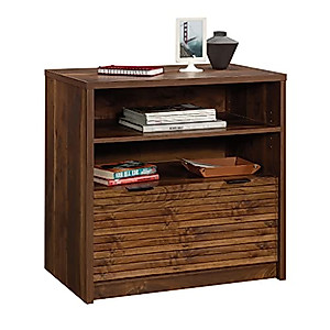 Sauder Harvey Park Lateral File, Grand Walnut Finish