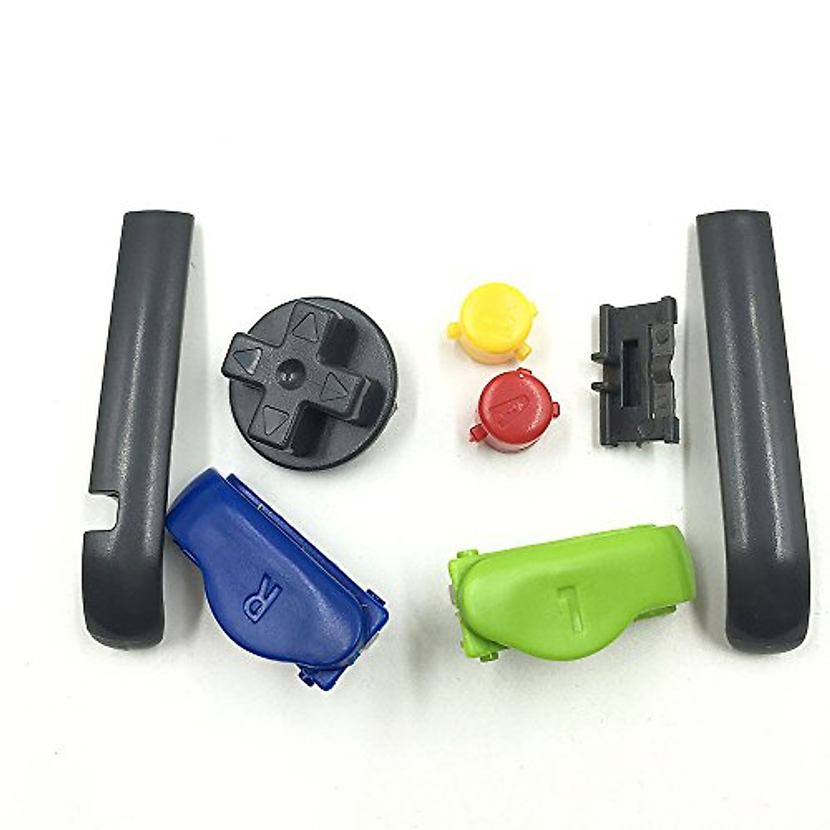 Replacement Set Shoulder L R A B Buttons Keypads D-Pad Button Power ON Off Buttons for Gameboy Advance GBA (Colour)
