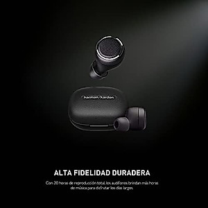 Harman Kardon Fly In-Ear True Wireless Headphones - Black (Renewed)