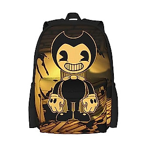 NOVIIML toon Gaming Backpack For Girls Boys, Laptop Backpack Travel Daypacks Cute Anime Sports Bag Zipper Laptop Backpack 17in