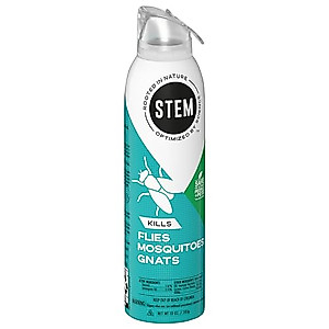Stem Kills Flies, Mosquitoes And Gnats: Plant-Based Active Ingredient Bug Spray, Botanical Insecticide For Indoor And Outdoor Use; 10 fl oz (Pack Of 3)