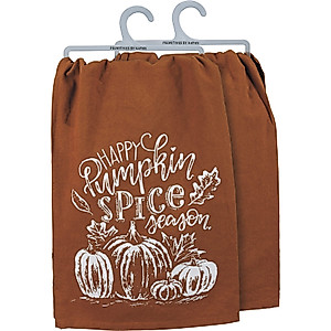 Primitives by Kathy Happy Pumpkin Spice Season Home Décor Kitchen Towel