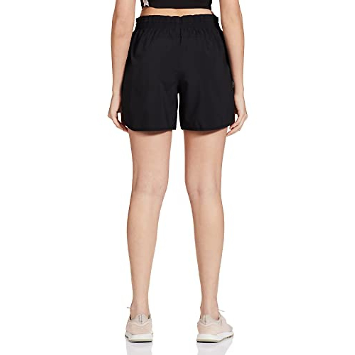 New Balance womens Accelerate 5 Inch Shorts, Black, Medium US