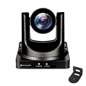 AVKANS AI Tracking PTZ Camera, 20X HDMI SDI PTZ Camera for Church Worship Events School Hospital Boradcast Live Streaming, PoE Support, Crystal Clear Video Quality