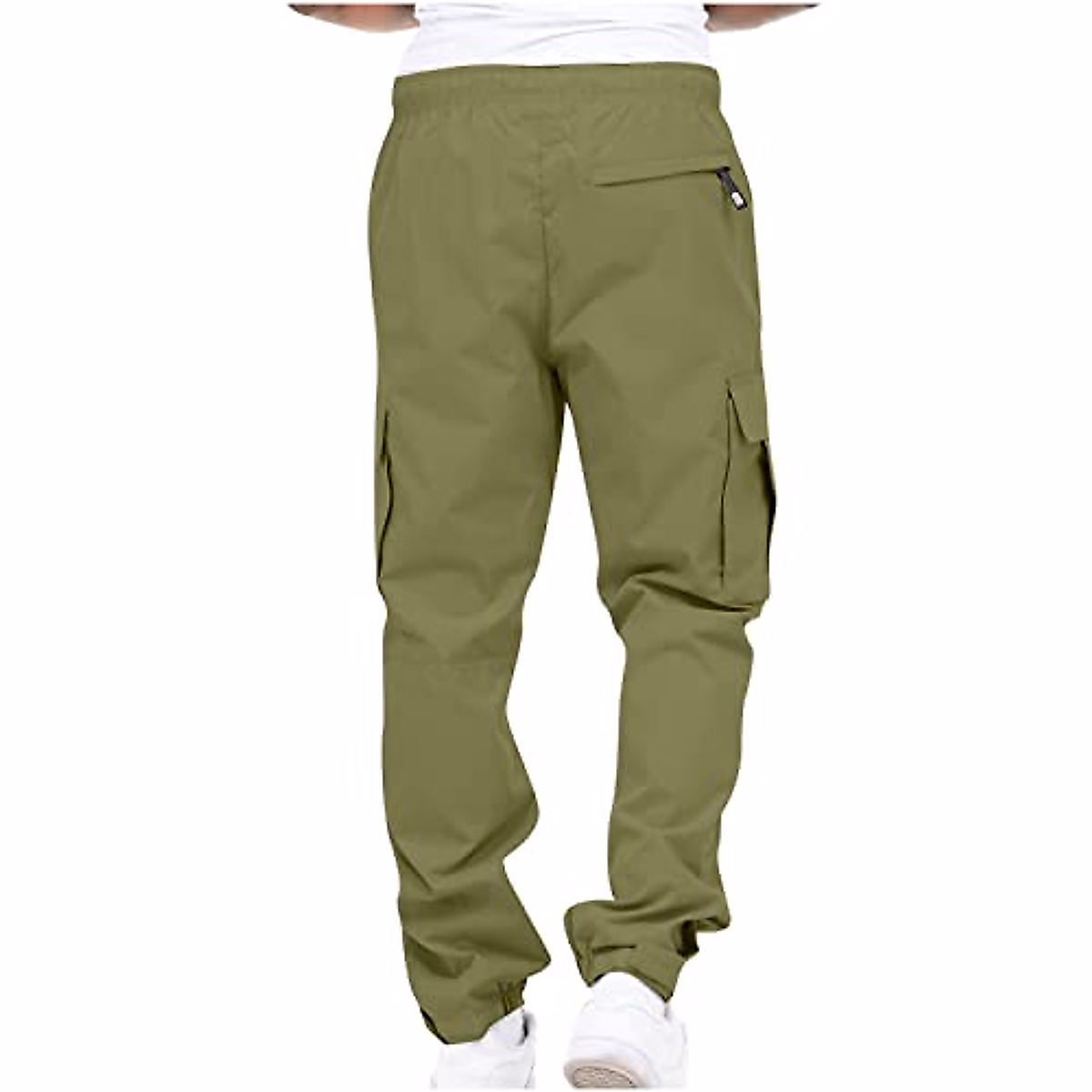 My Recent Orders Placed by Me, Men's Cargo Jogger Pants Stretch Sweatpants Slim Fit Track Pants with Zipper Pockets Casual Pants Relaxed Fit Cargo Military Army Camo Pants
