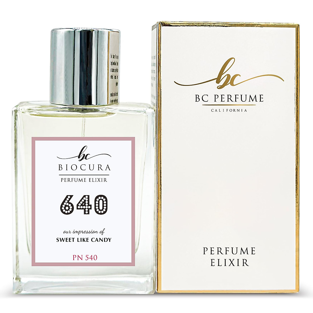 BIOCURA BC Perfume 640 Inspired by Sweet Like Candy For Women Replica Fragrance Dupes Eau de Parfum Spray Bottle 1.7 Fl Oz/50ml-X1