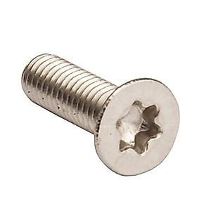 M4 Torx Screws Countersunk Head,Torx Flat Head Screws,Pack of 50-Piece (M4 x 10mm)