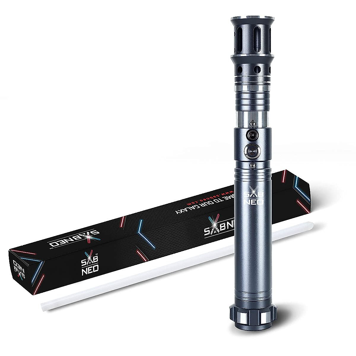 Light Saber V7 Changeable Colors - Smooth Swing and Sound Dueling Light Sabers RGB - 10 Sound Effects