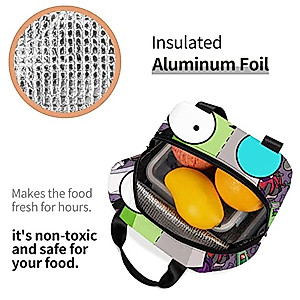 Unisex Travel Lunch Bag for Women Boys Lightweight Lunch Box Fashion Lunch Cooler Bags for Work/School/Picnic/Office/Hiking/Outdoor/Camping/Fishing