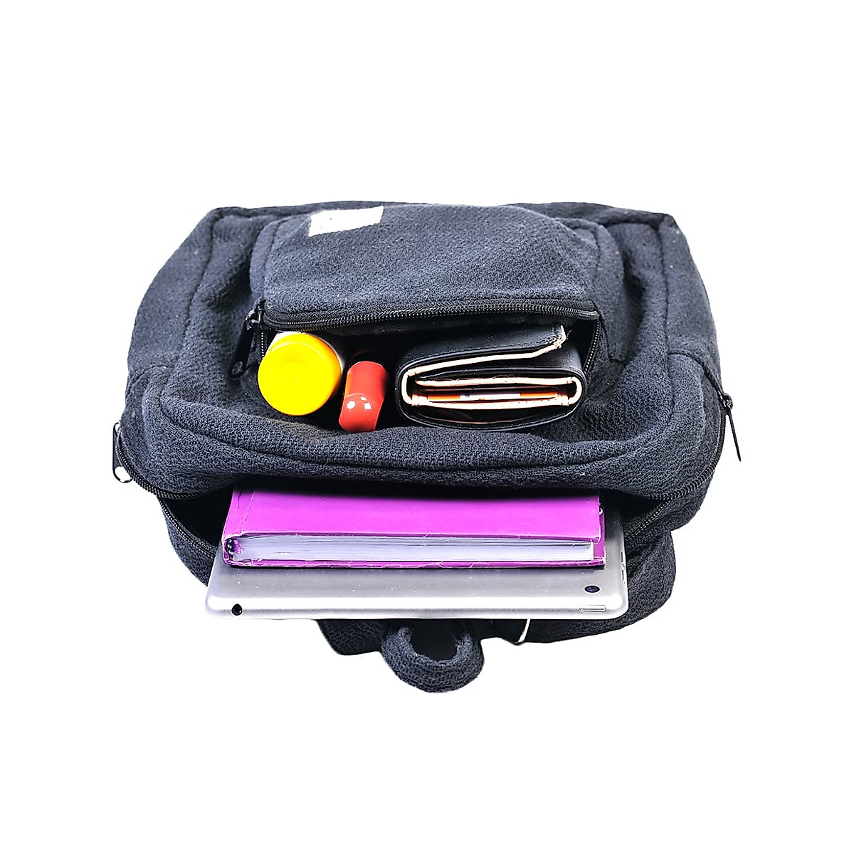 THE COLLECTION ROYAL Himalayan Hemp and Cotton Boho Bohemian Hippie Bag Purse Eco Friendly Mini Solid Backpack