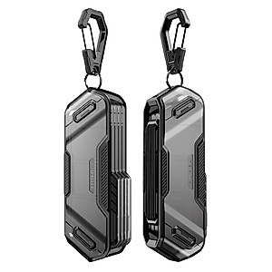 Mumba 12 Switch Game Card Case Holder for Nintendo Switch Game Cards, Portable and Exquisite Protective Hard Shell with 4 Layer Rotatable Holder for Nintendo Switch or OLED or Lite Games (Black)