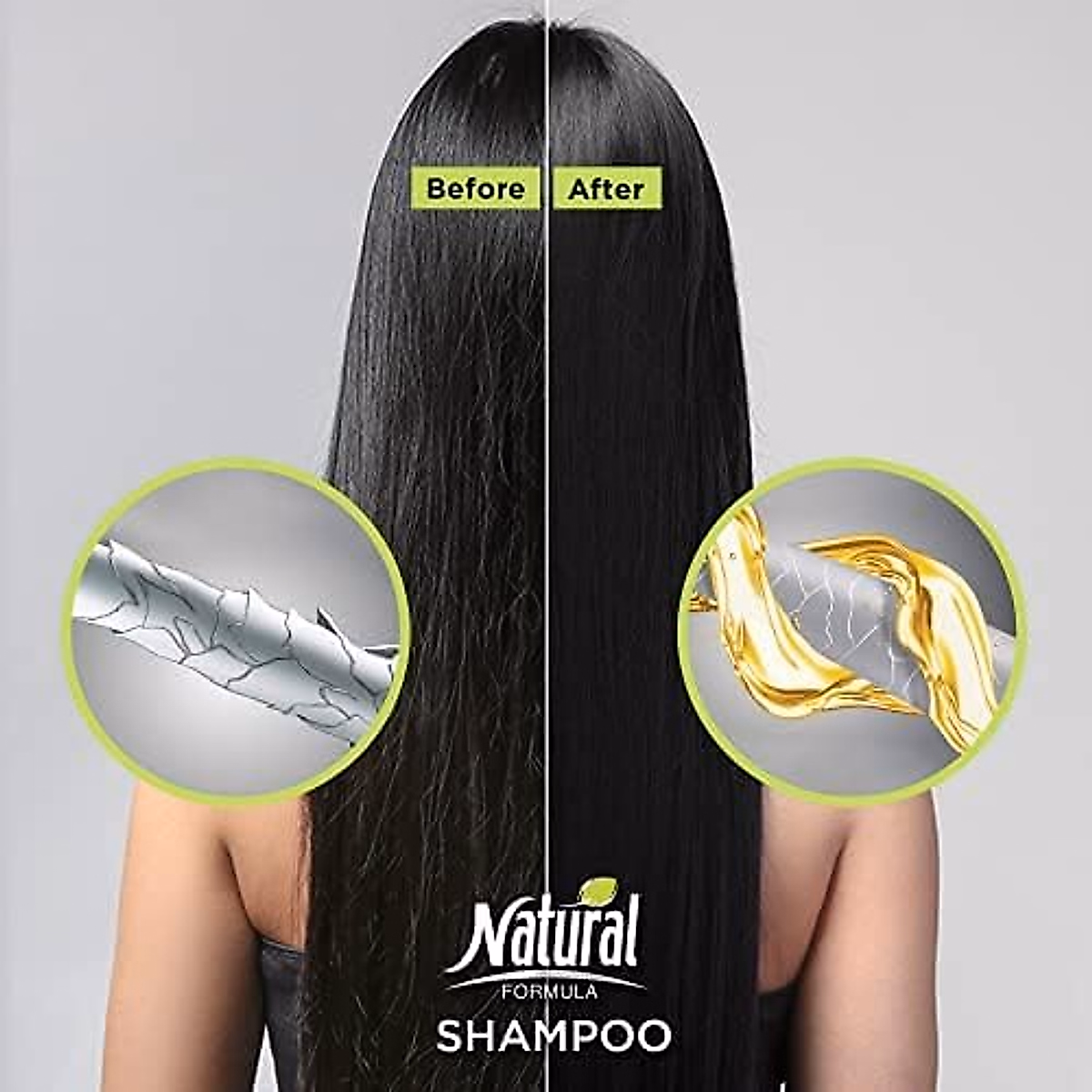 Natural FORMULA Keratin Intense Hair Conditioner Sodium Chloride Free Keratin Infused Conditioner - Repair Treatment For Frizz-Free Straightened Hair Retains Straightening Results 3x - 13.5oz