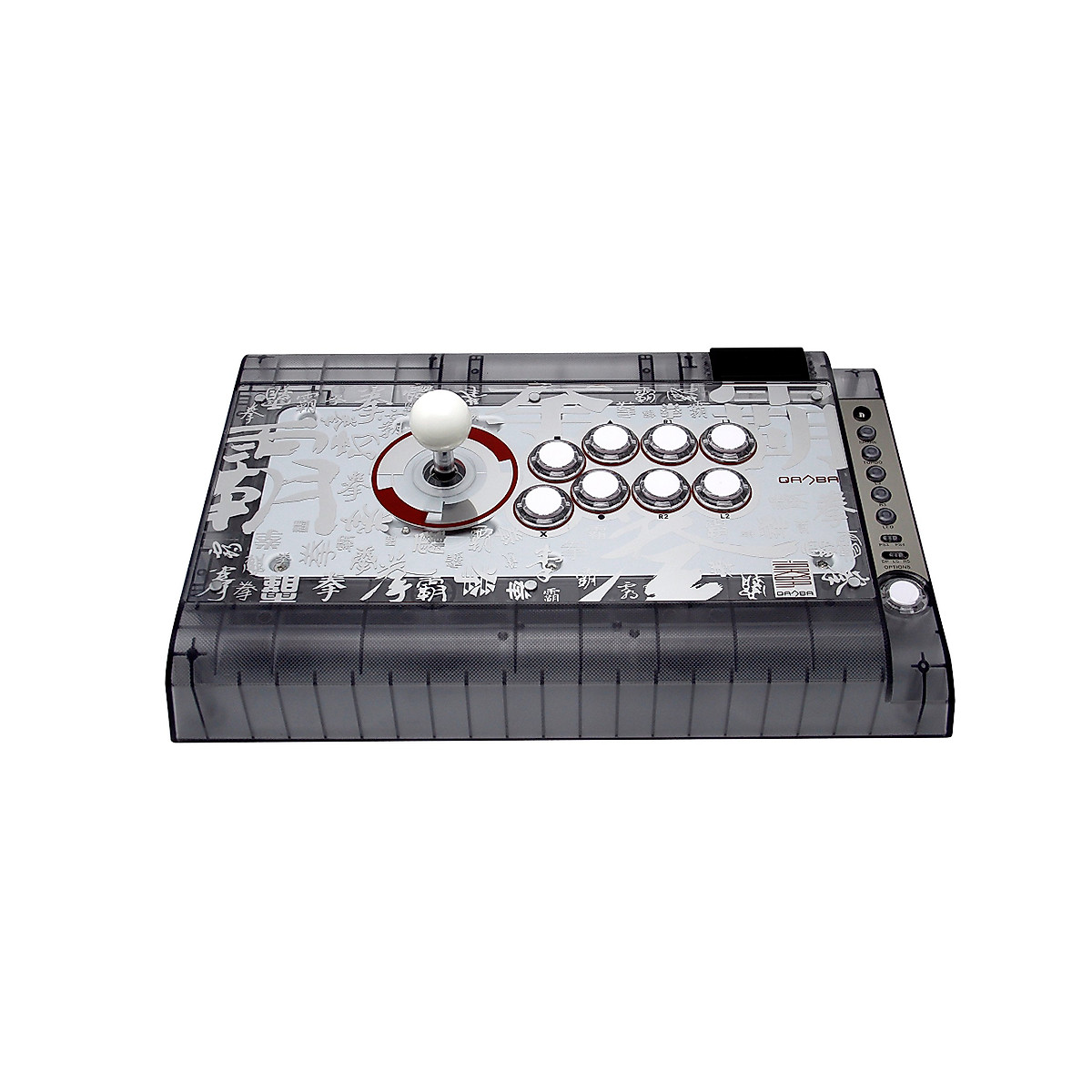 Qanba Crystal Joystick for PlayStation 4 and PlayStation 3 and PC (Fighting Stick) Officially Licensed Sony Product