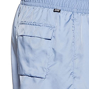 Nike Sportswear Sport Essentials Woven Lined Flow Shorts Mens, Light Marine/White, XX-Large