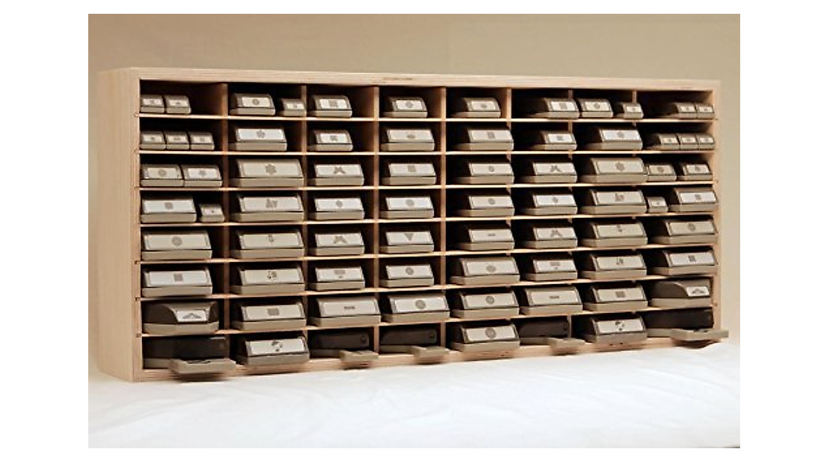 Large Stamp-n-Storage Punch Holder for Crafting