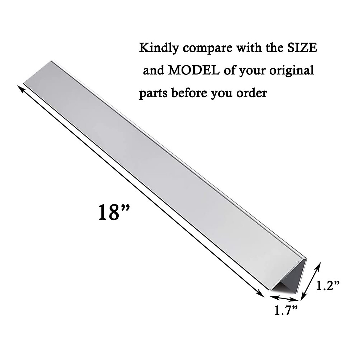 Dongftai SF767A (13-Pack) 16GA Stainless Steel Flavorizer Bars Replacement for Weber 67670 67671 Weber Summit 600 Series Summit E-620 S-620,E-640 S-640 E-650 S-650 E-660 S-660 E-670 S-670