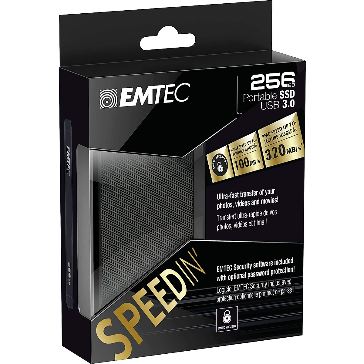 Emtec X600 SPEEDIN Portable SSD 128GB