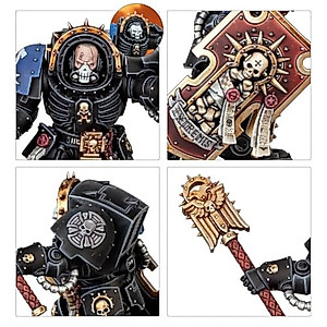 Games Workshop - Warhammer 40,000 - Space Marines: Chaplain in Terminator Armour (2023 Edition)