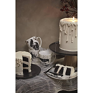 LENOX Vintage Gold Halloween Mugs, Set of 4, 2.91, White