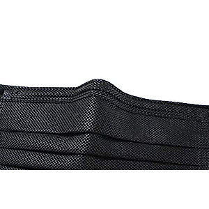 Albatross Health New England Disposable 3 ply Face Masks Pack of 50 pcs/box, Black and Blue