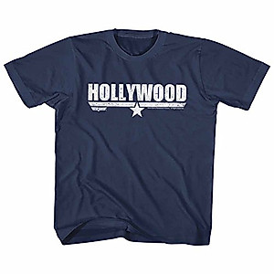 Top Gun Movie Action Drama Hollywood Navy Big Boys Youth T-Shirt Tee
