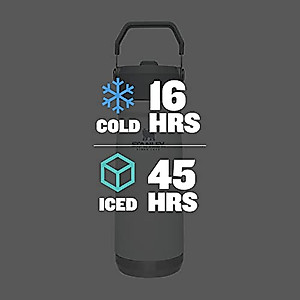 Stanley IceFlow Stainless Steel Water Jug with Straw, Vacuum Insulated Water Bottle for Home and Office, Reusable Tumbler with Straw Leakproof Flip
