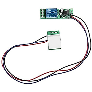 ZYM119 12V One Channel Capacitive Touch Key Sensor Module Computer Power Button with Relay Self-Locking Function Module Accessories Circuit Board