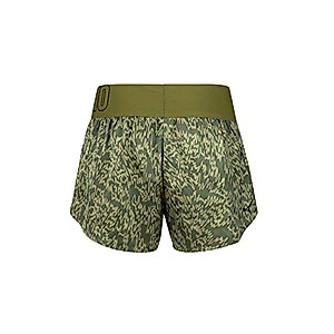 Mizuno Women's Gym Shorts by x Ronda Rousey, Judoka Short, Martial Arts Athletic Shorts, Grape Leaf, Medium