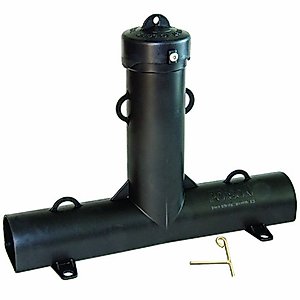 JT Eaton 902 Top Loader Rodent Bait Station, Black, Weather-Resistant, Dual Entrances, Compatible with Bait Blocks, Liquid, or Granular Bait