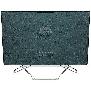 HP 2023 All-in-One AIO Desktop 23.8" FHD IPS Touch 10-Core Intel Core i5-1235U Iris Xe Graphics 64GB DDR4 2TB SSD WiFi AX RJ45 HDMI Webcam Wireless Mouse KB Starry Forest Windows 11 Pro w/RE USB