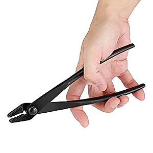 Bonsai Wire Plier - Goick Manganese Steel Alloy Wire Plier for Bonsai Home Garden, Gardening Tool with Round End for Safe Use