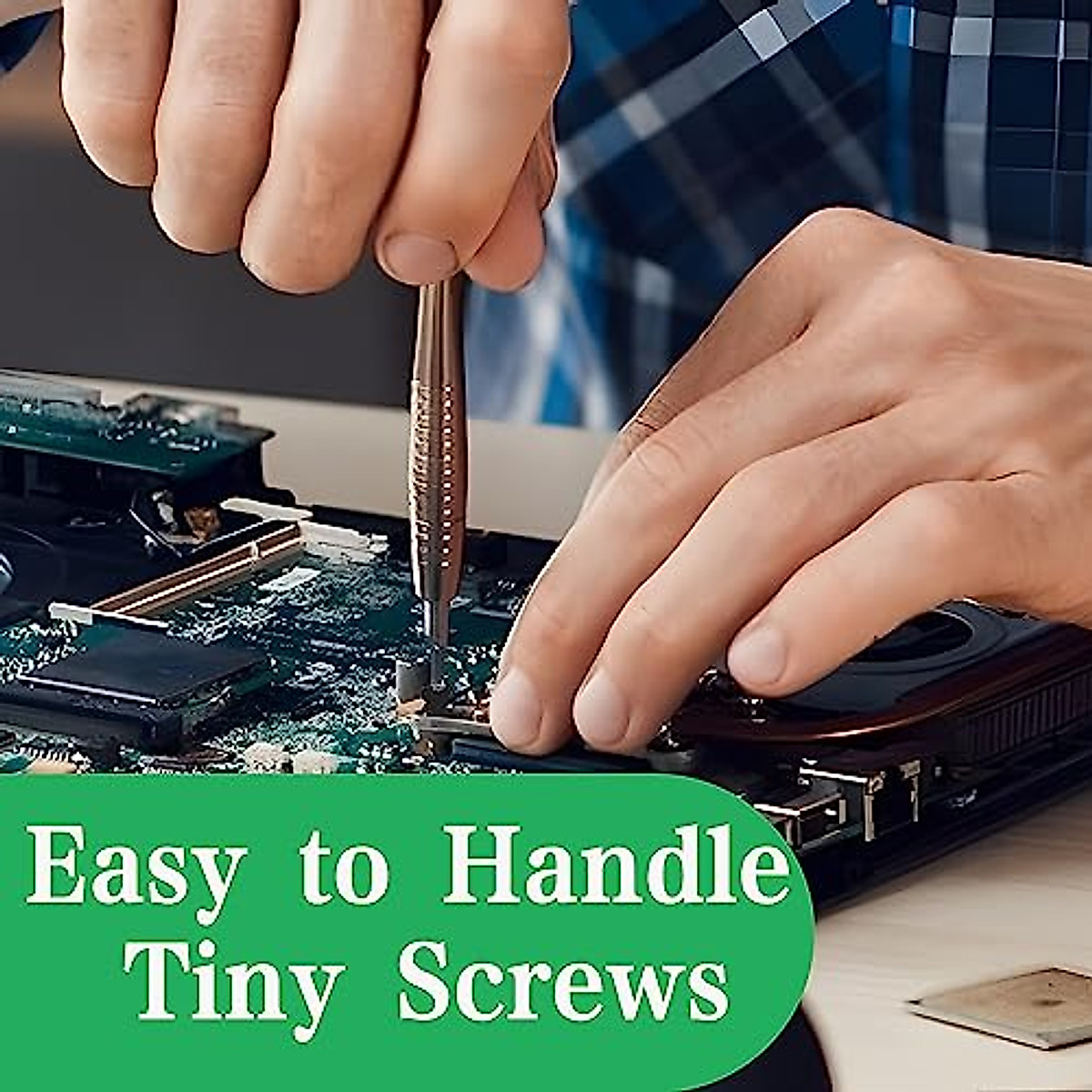 Zmbroll 200Pcs M.2 Screw Kit,Black M2 SSD Mounting Screws,NVMe Screw for Laptops,m.2 Standoff and Screw for Asus Gigabyte MSI Motherboards Screw with Screwdriver