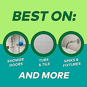 Scotch-Brite Swift Scrub Bath Cleaner Scrubbers, Soap Scum Remover for Cleaning Bathroom, Bathroom Scrubber Pads Safe for Tile, 6 Bathroom Cleaner Scrubbers