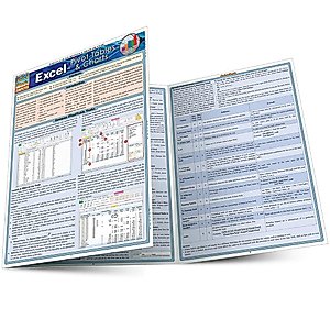 Excel: Pivot Tables & Charts QuickStudy Laminated Reference Guide (QuickStudy Computer)