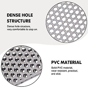 balacoo Rabbit Feet Pad Plastic Cage Mat Pet Floor Mats Bunny Hole Leak Water Pads for Pet Cats Dogs Hamster Rat Chinchilla Guinea Pig Small Animals