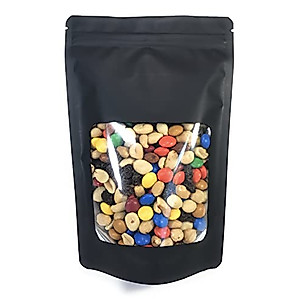 100 Pack Mylar 4 Mil Thick Smell Proof Bags 6” x 9” x 3” Stand Up Zip Seal Foil Pouch. HD Clear Window, Leak Proof, Food Grade. Travel, Storage and Display. ROYPACK