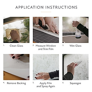 artscape Magnolia Window Film 24" x 36"