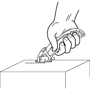 Lizard Orange 6-Pack Safety Utility Knife w/o Safety AVMF