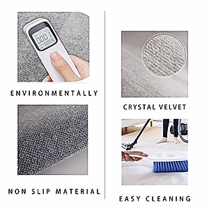 Luxury Black Gold Marble Area Rug, Abstract Night Sky Grey Line Art Indoor Rugs, Non-Slip Machine Washable Carpet for Living Room Bedroom Apartment Home Decor - 6 ft x 4 ft