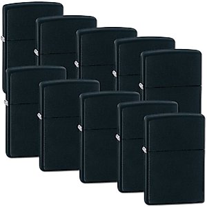 Zippo Black Matte 218