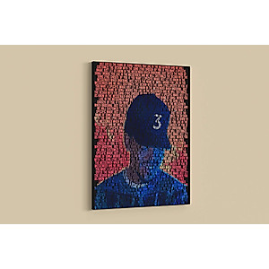 Chance The Rapper Custom Lyric Canvas Poster Print-Wrapped Canvas Print